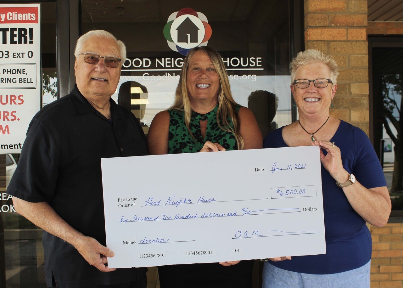 OAM Donates $6,500 to Good Neighbor House - Ohio Association of Magistrates